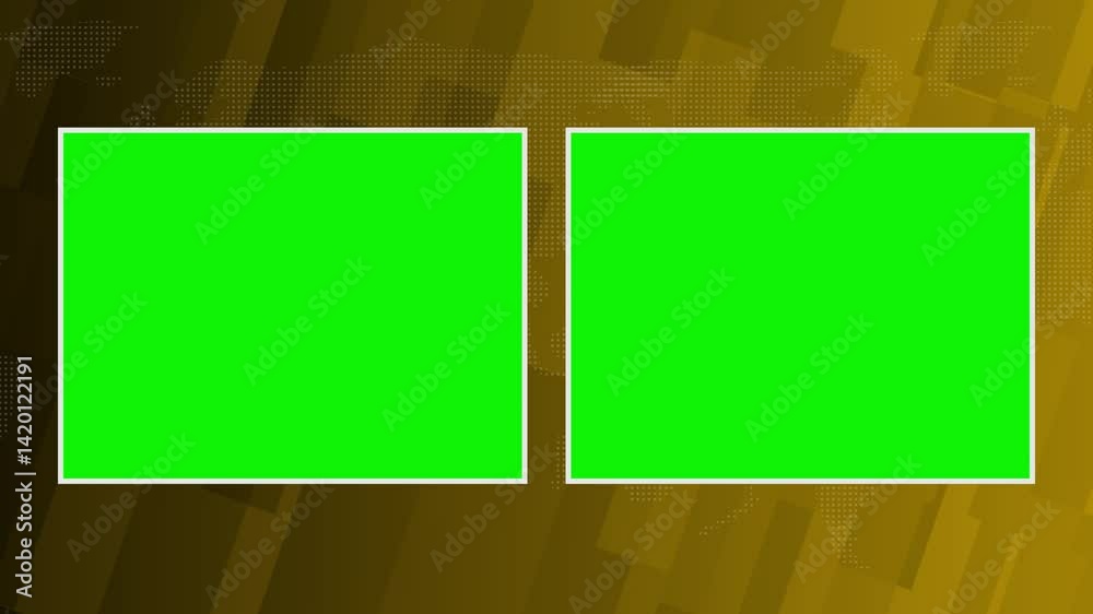 Breaking News frame on green screen breaking news background on chroma ...