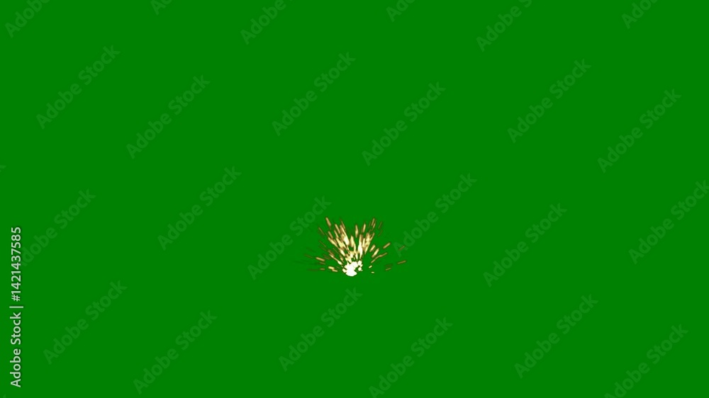 High-Definition Yellow and Red Particle Dispersion Frames - Engaging ...