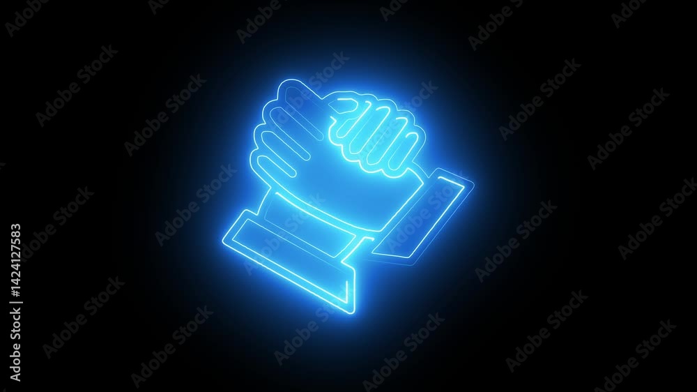 Reliability concept icon animation on transparent background ...