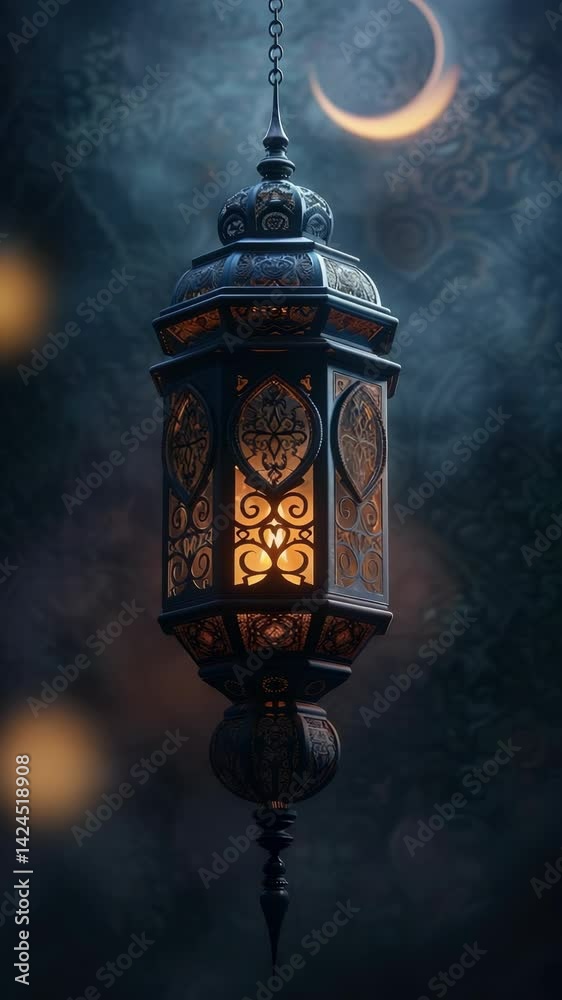 Feast of the Sacrifice: Eid al-Adha, crescent moon, Bakra Eid, Fanus ...