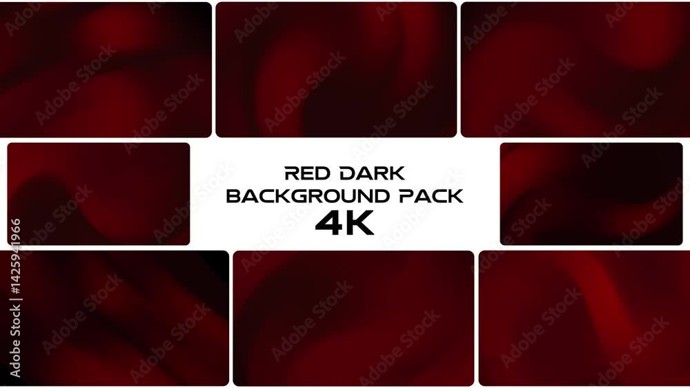 Video „4K red abstract backgrounds with bold gradients, Perfect for ...