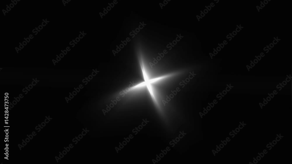 hd shining light beams and volumetric light rays animation with radiant ...