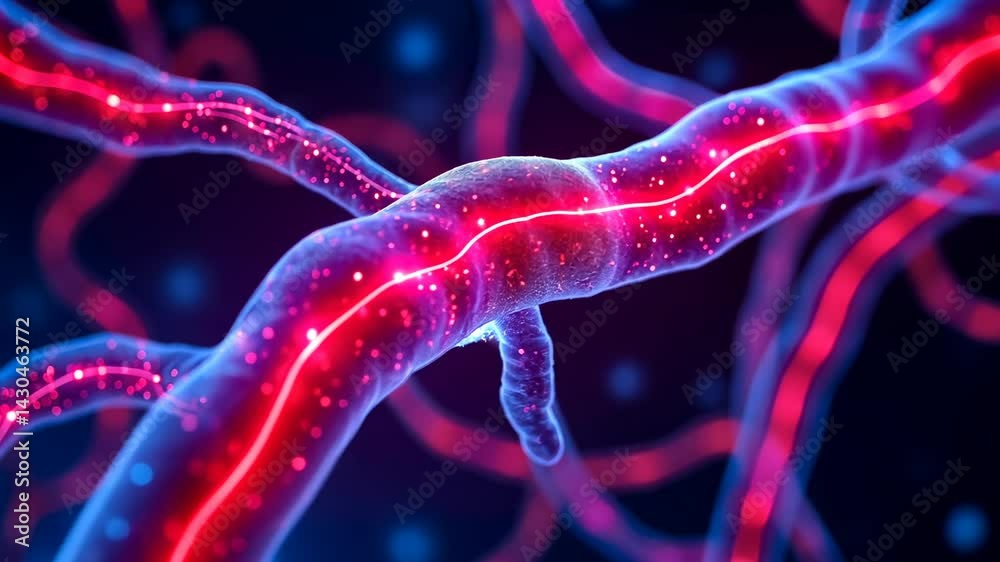 Blood vessels, venous health, arterial wall. Vascular system ...