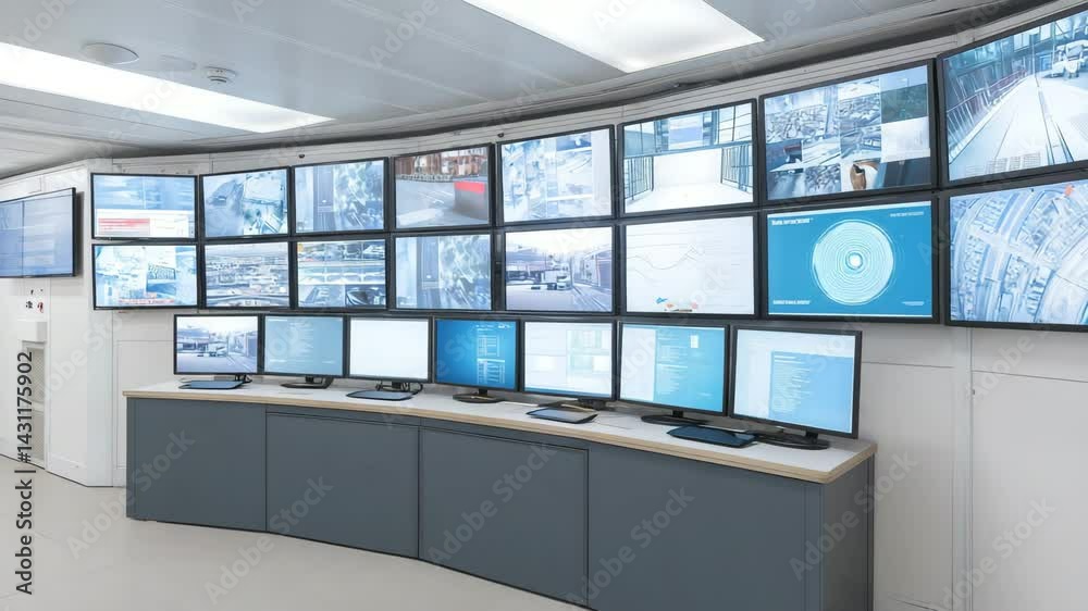 Inside a global surveillance command data center, the global ...