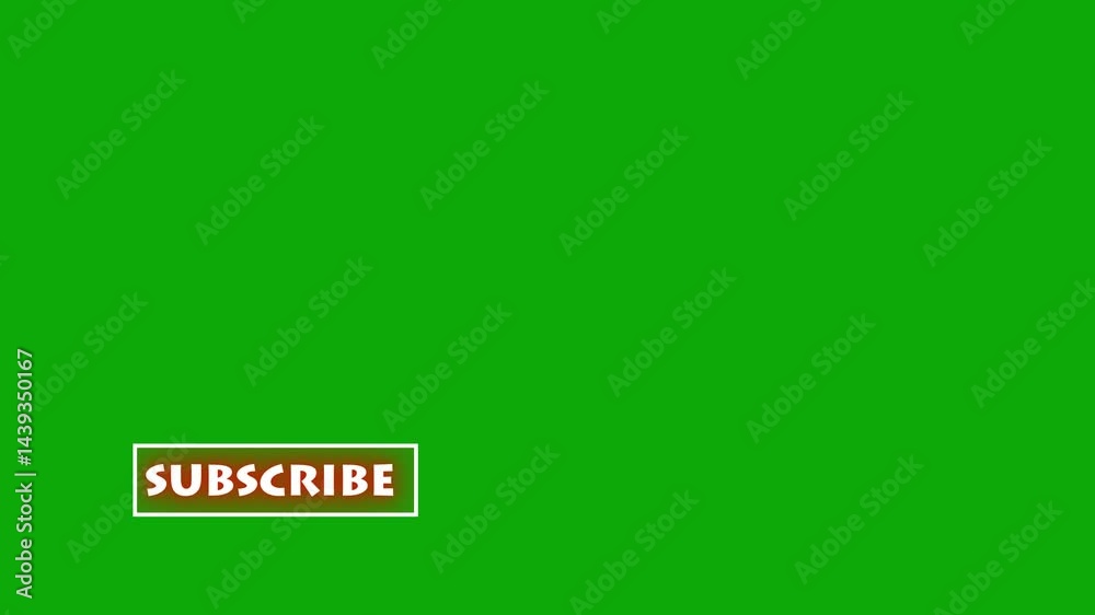 Pop up subscribe notification icon button clicked floating animation ...