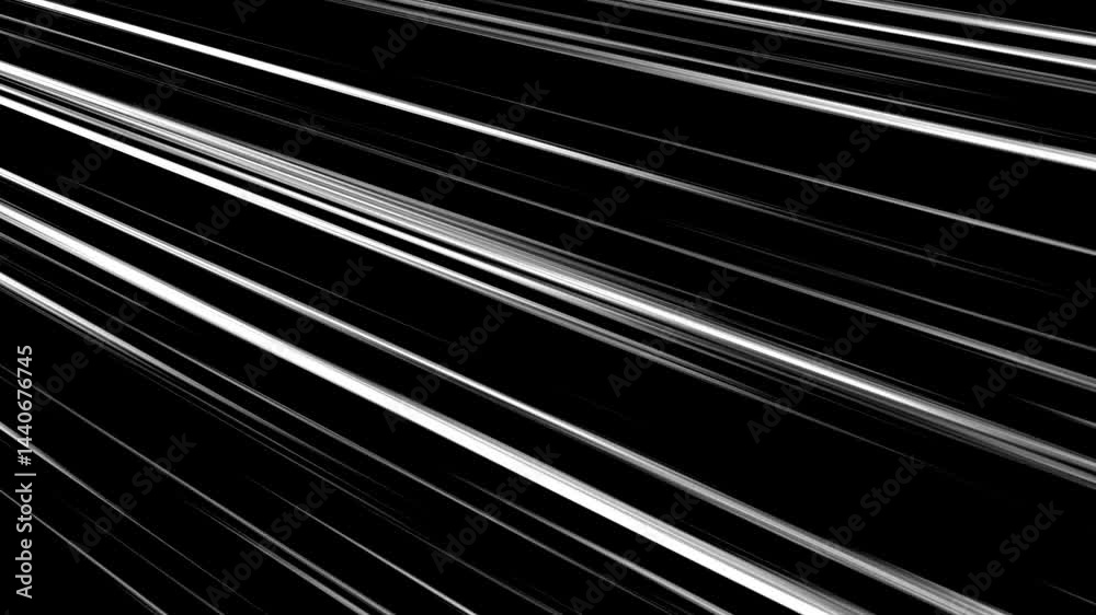 Right to Left speed lines moving with alpha channel. Animation of anime ...