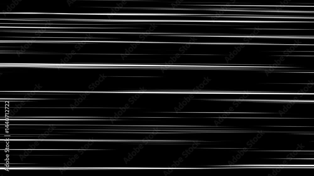 Right to Left speed lines moving with alpha channel. Animation of anime ...