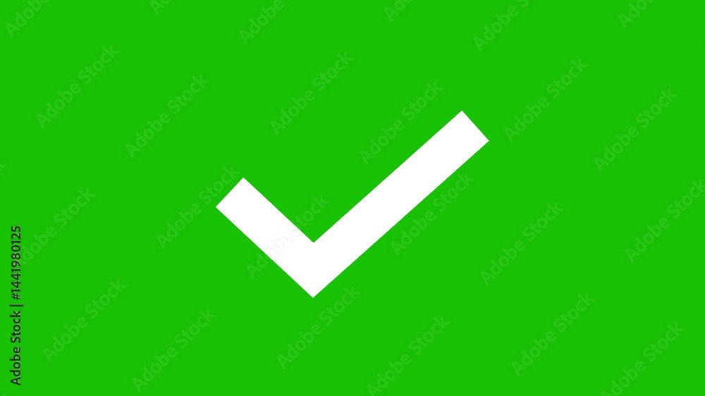 Check mark symbol. approved tick mark icon, Check mark icon animation ...
