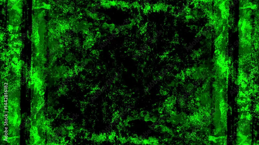 4k green screen grunge gritty stop motion abstract background loop ...