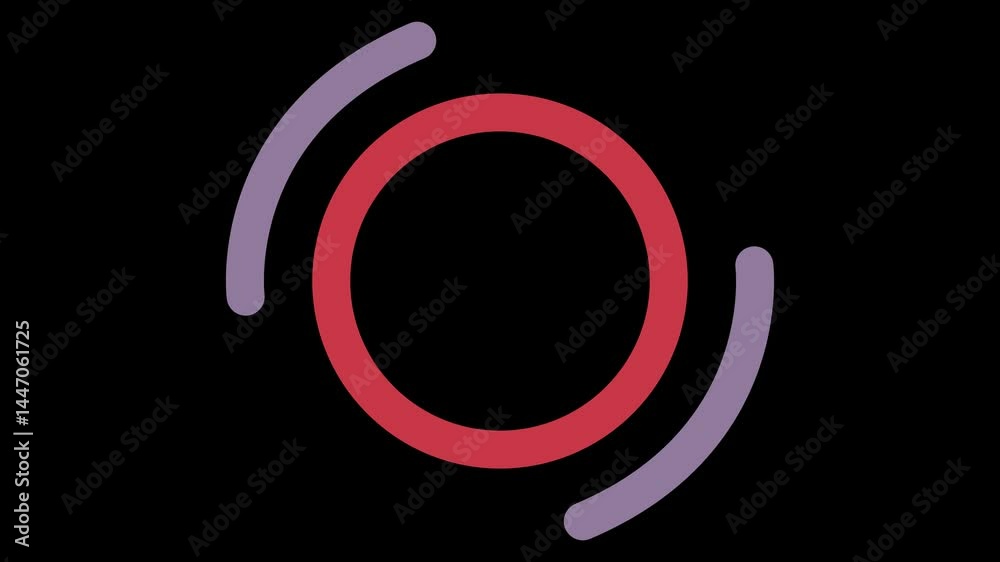 Animated Gradient Circle Logo Intro | Spinning Rings Logo Reveal | Modern Motion Graphic | XYZ ...