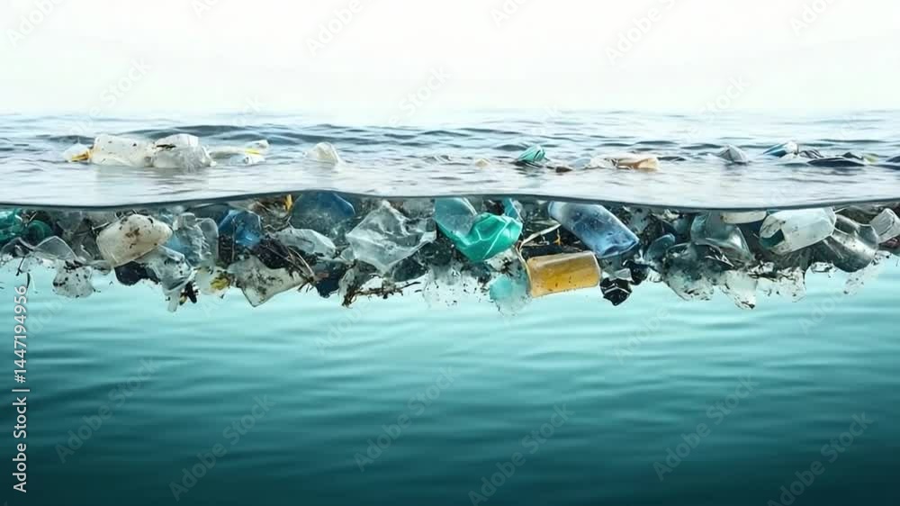 Ocean Plastic Pollution: A stark image shows the disturbing reality of ...