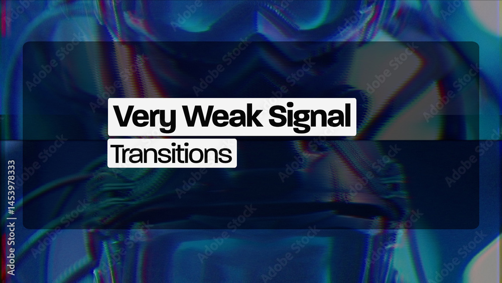 Very Weak Signal Transitions (Drag And Drop) Stock Template | Adobe Stock