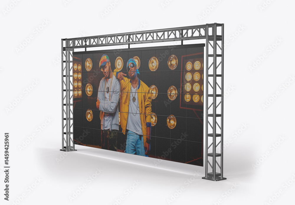 Led Screen Mockup Stock Template | Adobe Stock