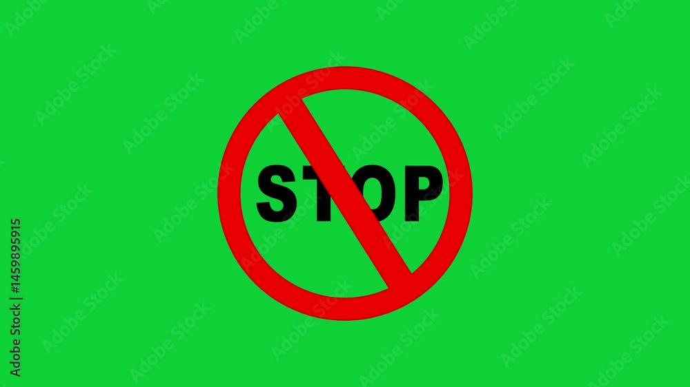 traffic sign no stop or no stopping sign. traffic signs. stop sign ...