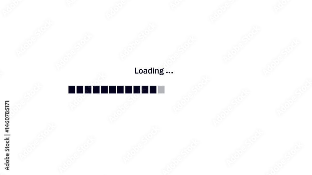 Loading bar and Progress bar animation, loading screen pixelated ... Loading bar and Progress bar animation, loading screen pixelated ...