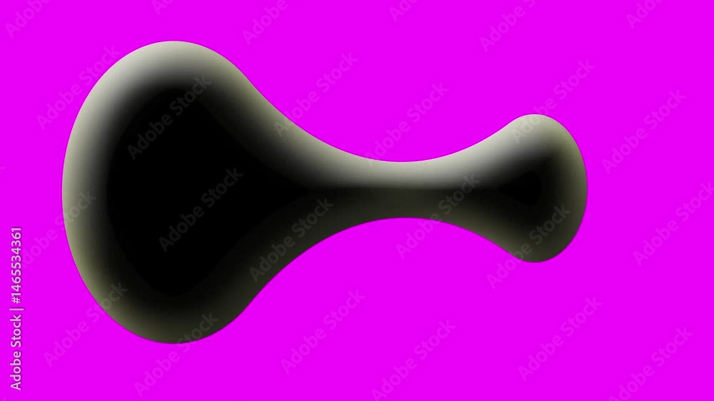 3d animation of liquid blobs with color gradients with beautiful ...