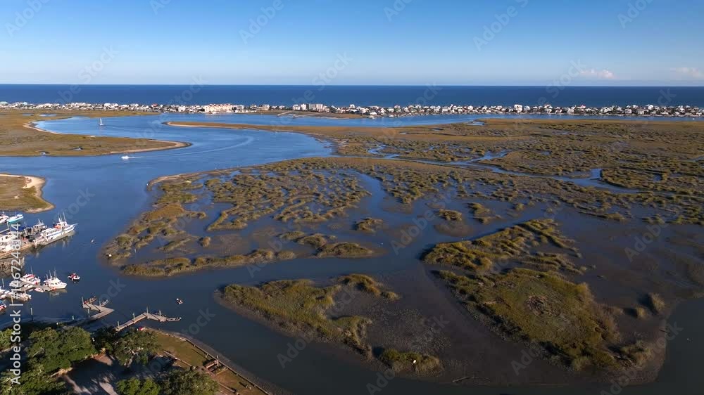 Beautiful South Carolina coastal living at Murrells, Inlet as boats ...