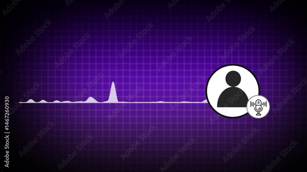 Virtual man character interview voice animation voice recording and ...