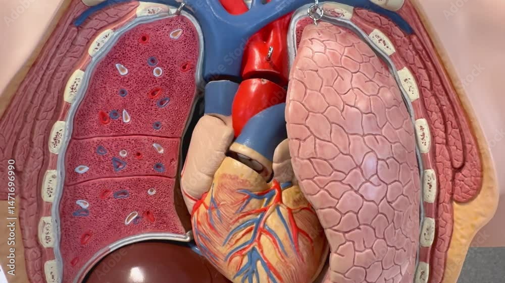 Removing Internal Organs from Human Torso Anatomy Model – Educational ...