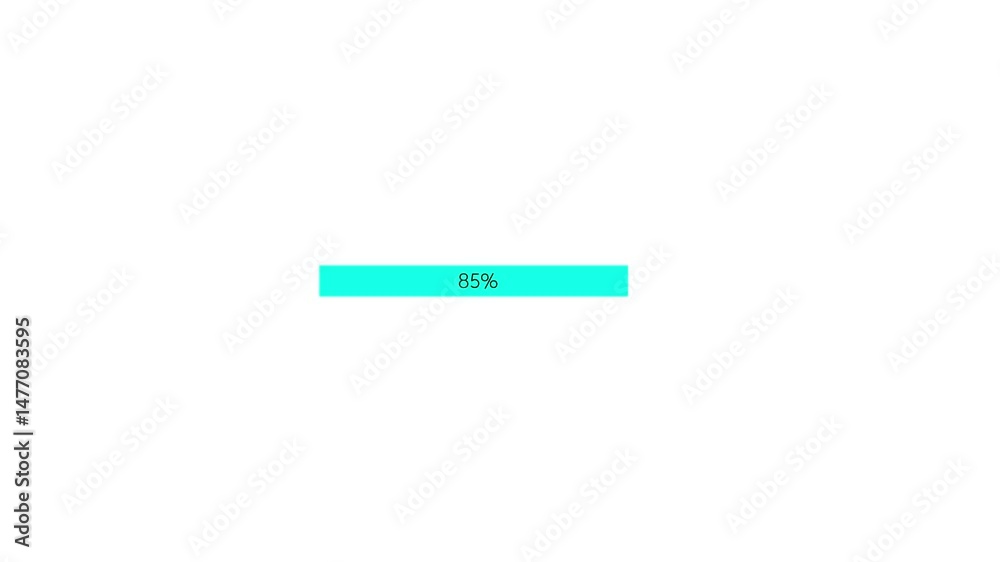 Minimalist Loading Screen with Progress Bar and Circular Animation ...