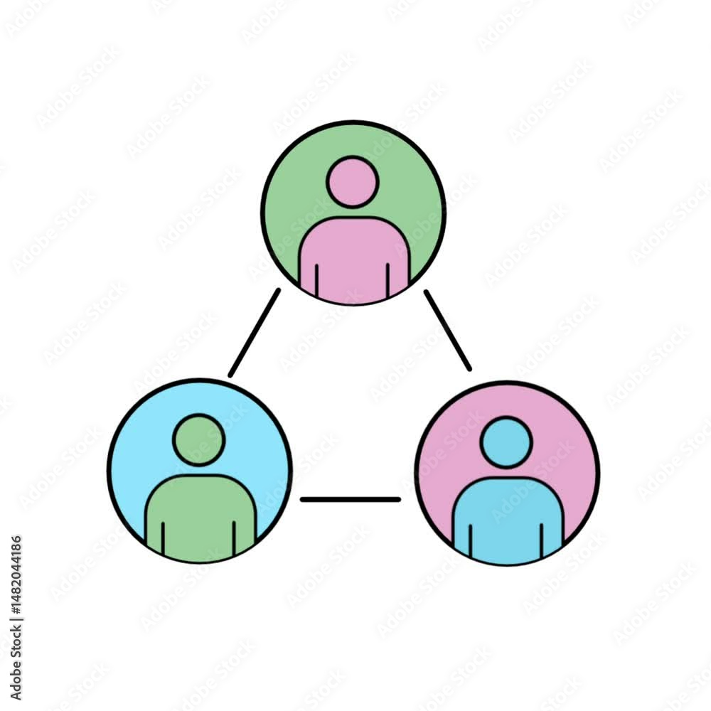 Organization chart structure animation. Workplace hierarchy 4K video ...