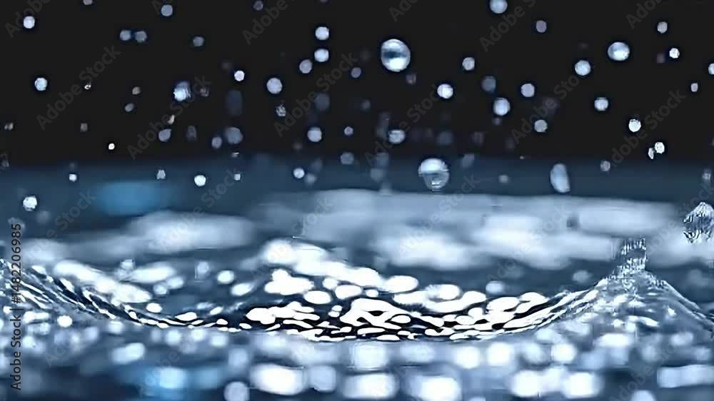 dynamic captivating scene of water splashing mid-air. photograph ...