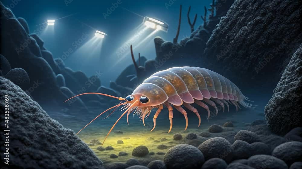 Exploring the Deep Ocean Discovering a Giant Isopod a Unique Creature ...