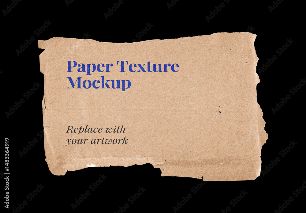 Paper Mockup Texture Letterhead Template Branding Identity Blank Poster ...
