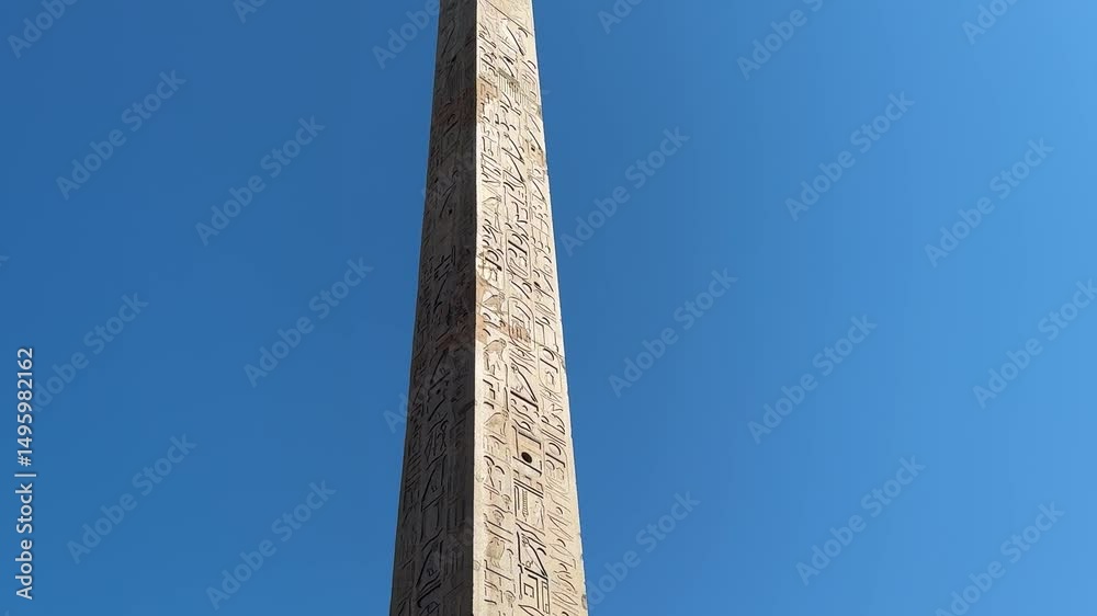 The Lateran Obelisk in Rome, the tallest ancient Egyptian obelisk in ...