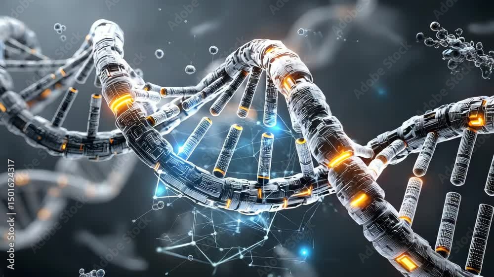 Neural Network DNA Diagnostics AI-driven healthcare diagnostics DNA ...