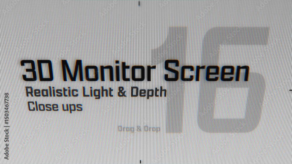 3D Monitor Screen Animations (16) | Animated Camera Close Ups (Drag ...