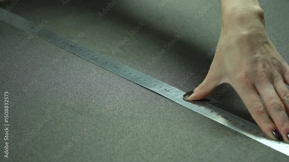 Precision Measuring Using a Ruler and a Pencil for Various Craft ...