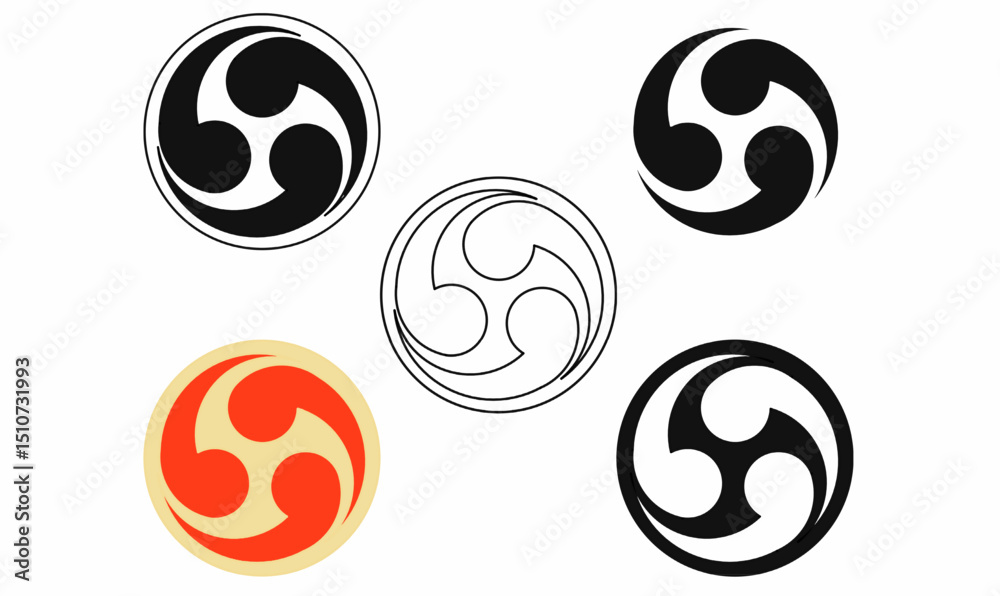 Mitsudomoe Symbol