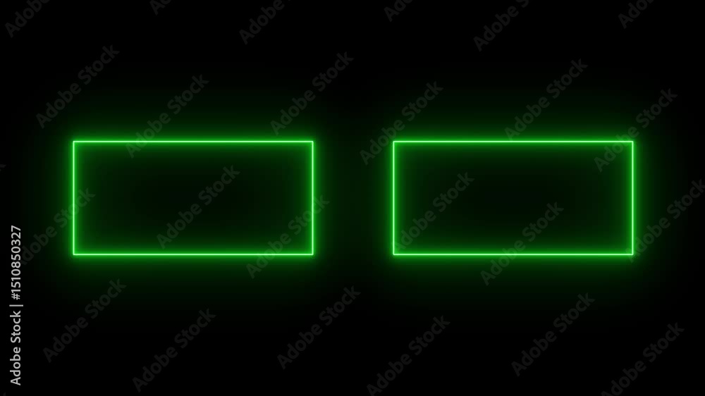 Seamless loop animation rectangles frame 4K video motion graphic ...