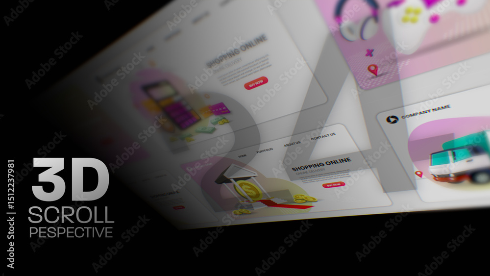 3D Scroll Camera Angle Animations (24) | Animated Scrolling Camera ...