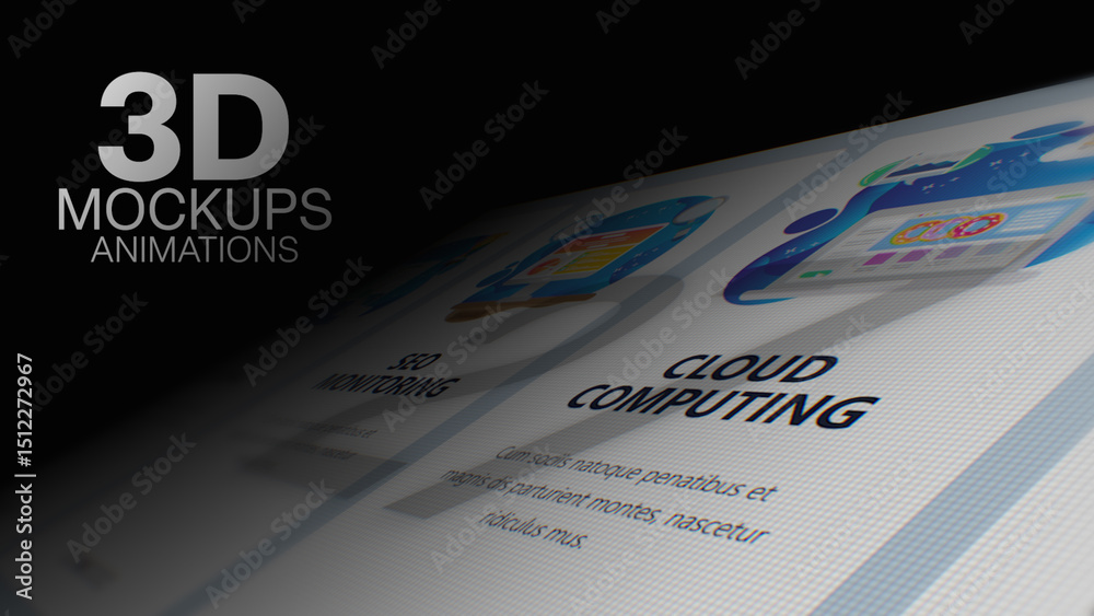 3D Mockup Camera Angle Animations (27) | Animated Screen Camera Close ...