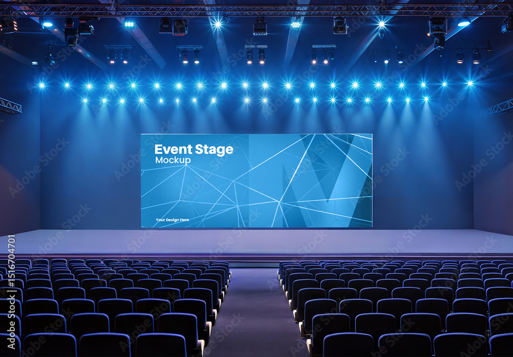 Event Stage Mockup Stock Template | Adobe Stock