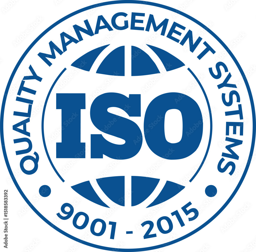 Poster ISO 9001-2015 Quality Management Systems Icon | Compliance and ...
