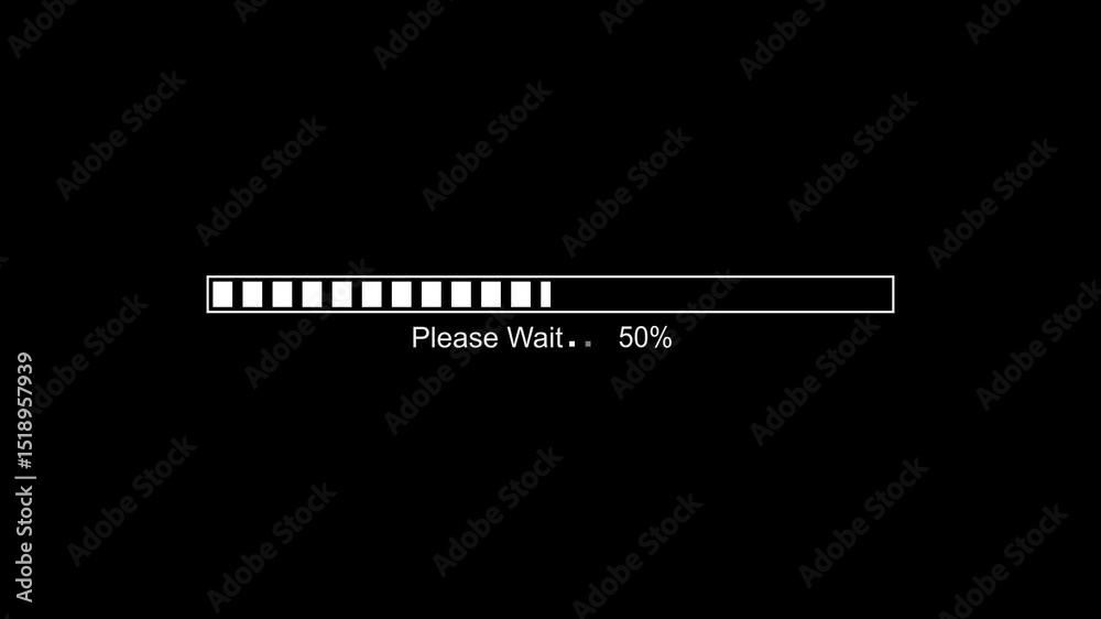Loading Screen wit Progress Bar Animation, Loading Bar Animation in ...
