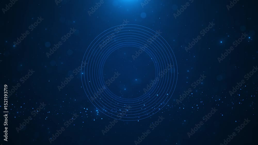 Blue glow light rays time warp on zoom in effect background. speed ...