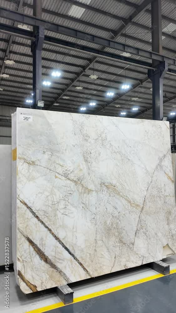 Bangalore, India 1st June 2025 : Vertical shots of Marble slabs. Marble ...