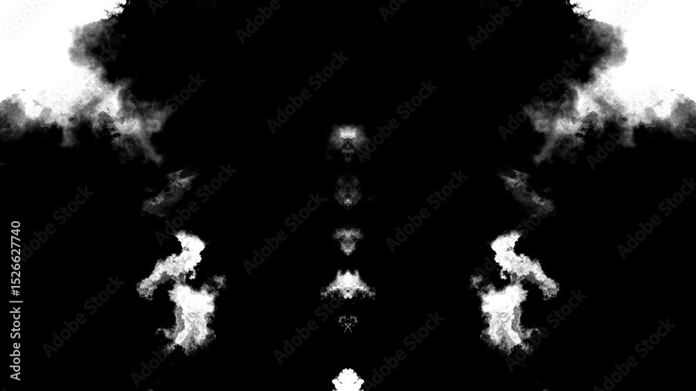 Stockvideon Smooth ink flow transition. Elegant liquid motion, artistic ...