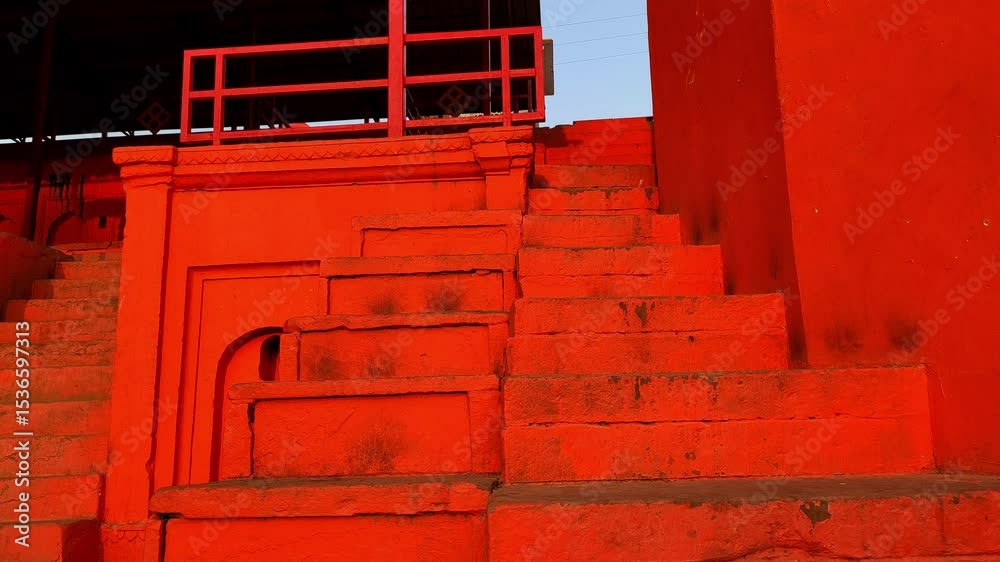 corridor of the temple located in chitrakoot dham | chitrakoot | ram ...