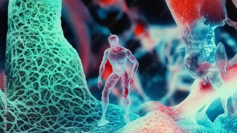 Anatomical Exploration: Human Body Structure and Connective Tissue ...