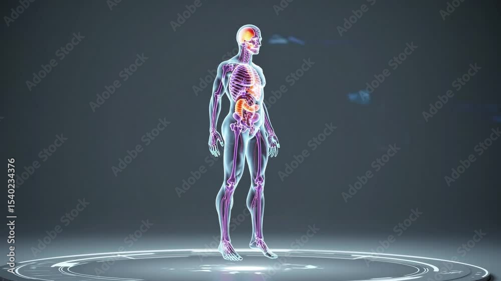 Anatomical exploration of the human body in 3D visualization with ...