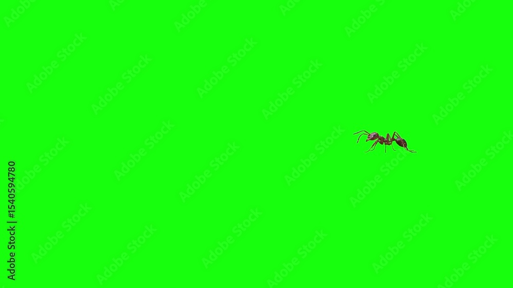 Ant Walking eating ringing black ant red ant The concept of animal ...
