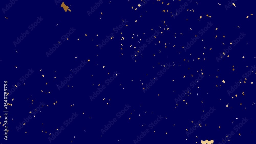glitter background with gold slowly falling confetti. Confetti ...