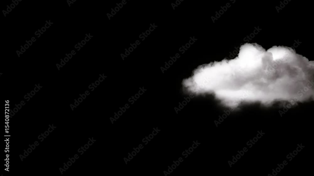 green screen cloud moving animation, Green Screen stock video. Cloud ...