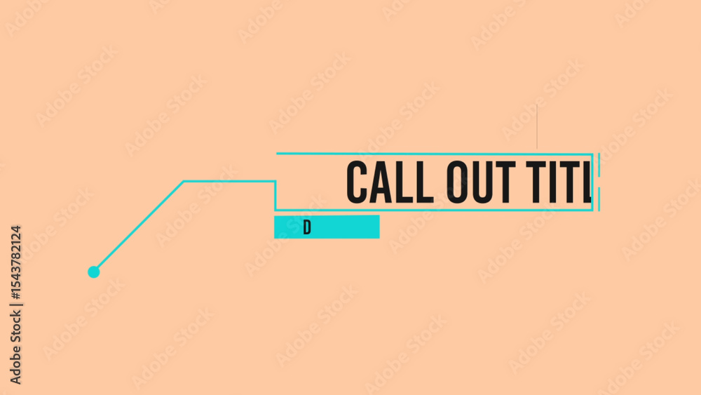 Call Out Title 01 plantilla de Stock | Adobe Stock