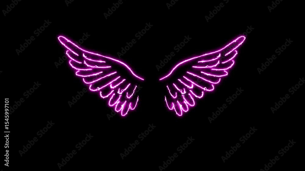 Angel wings green screen pack of three video , flying wings green ...